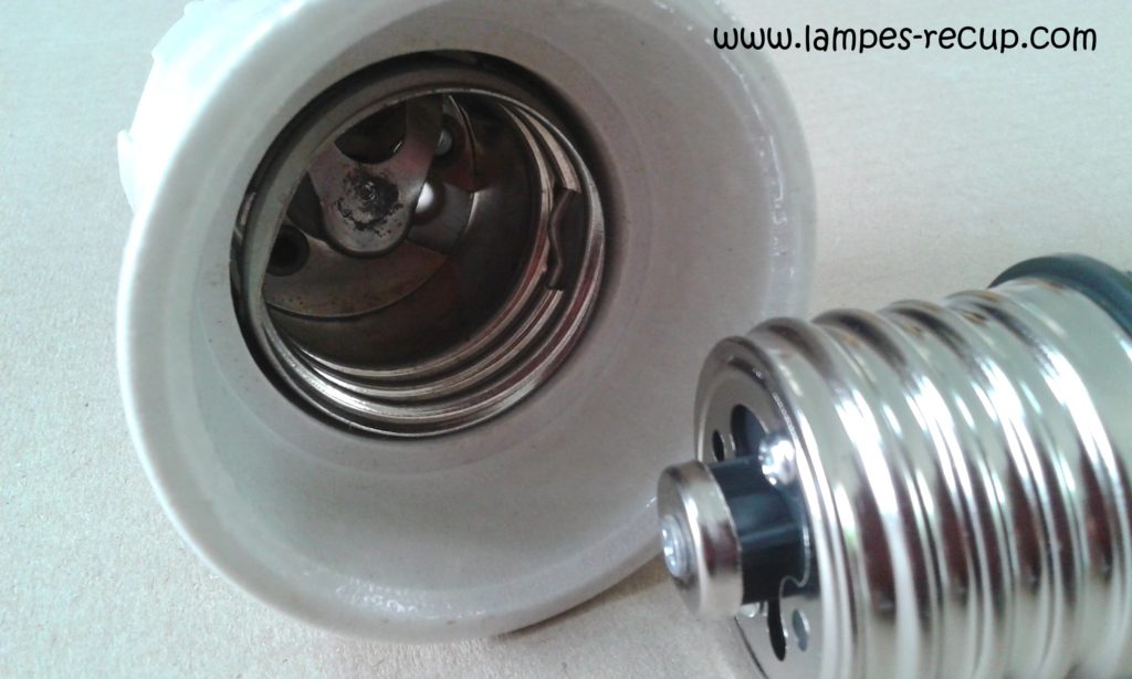 Adaptateur E40 E27 pour convertir les douilles industrielles